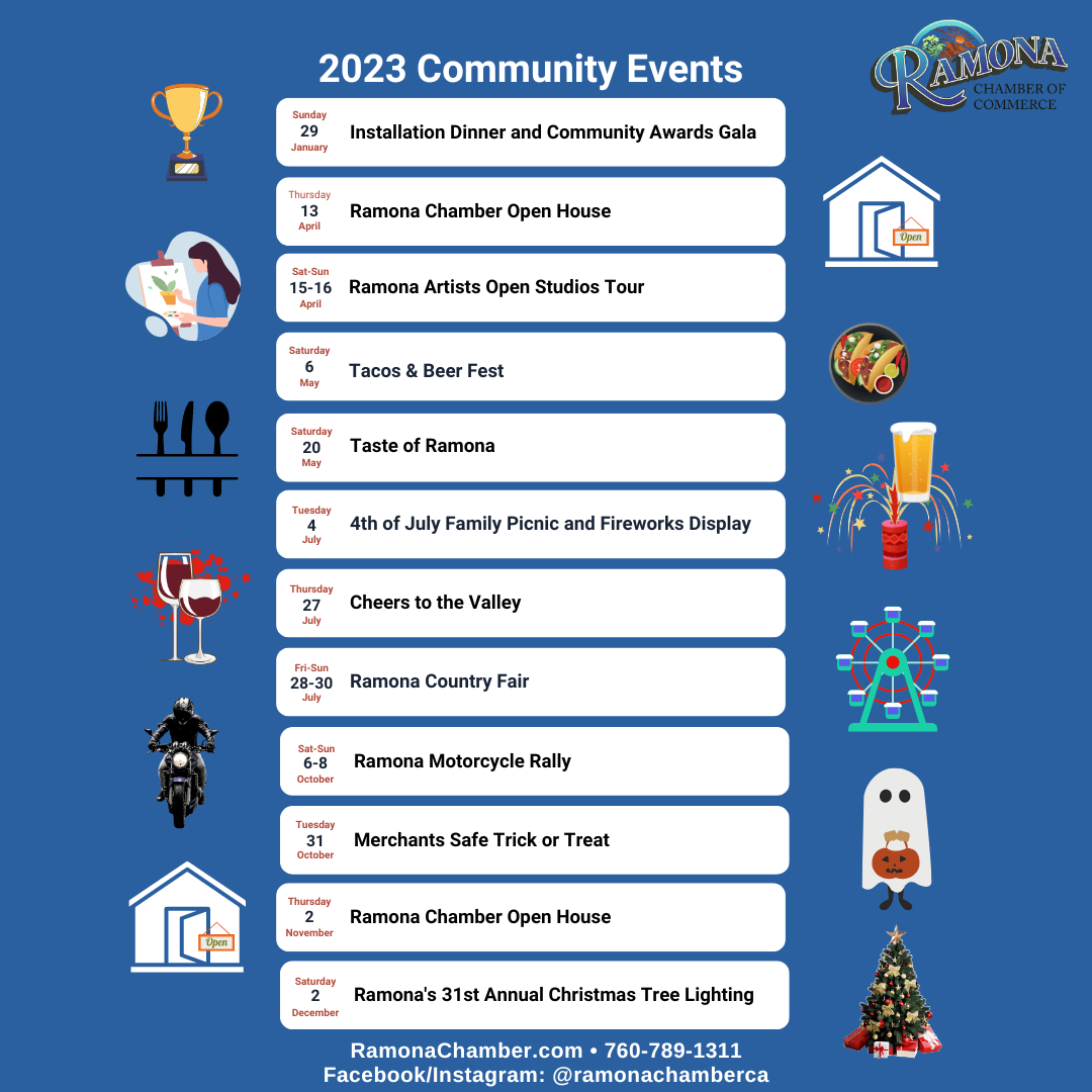 Chamber Events – Ramona Chamber of Commerce