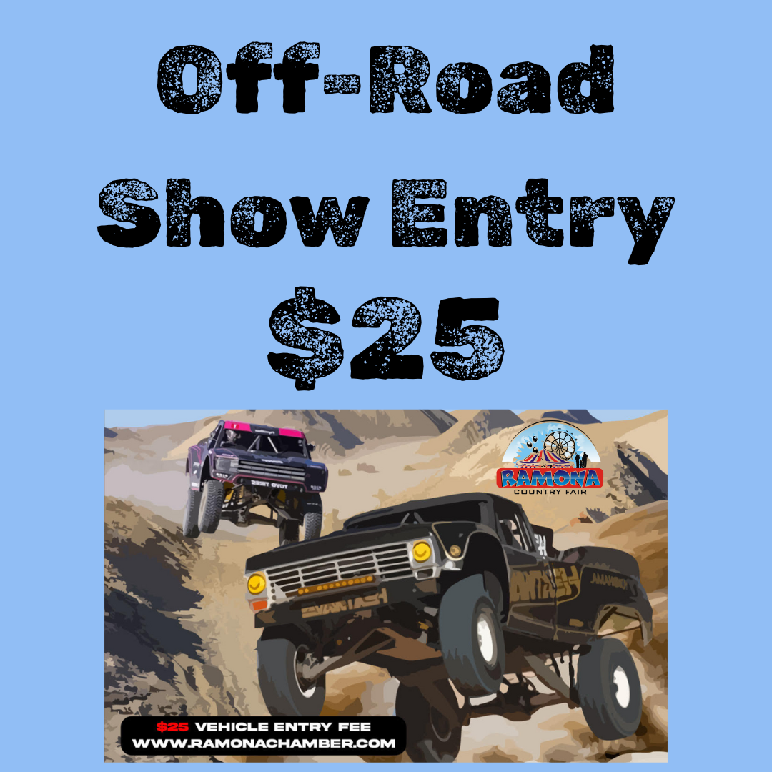 Off-Road Show Entry – Ramona Chamber of Commerce